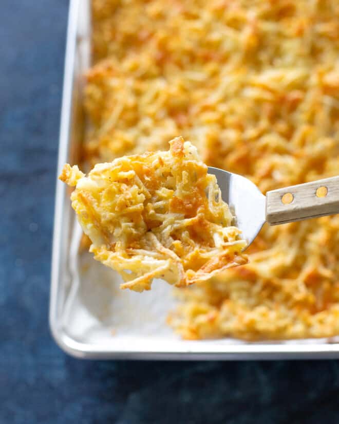 Sheet Pan Hash Browns - Simple Keto Diet Meals