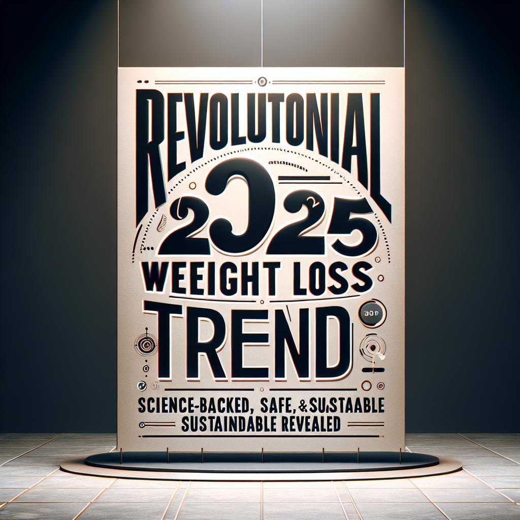 Revolutionary 2025 Weight Loss Trend: Science-Backed, Safe, and ...