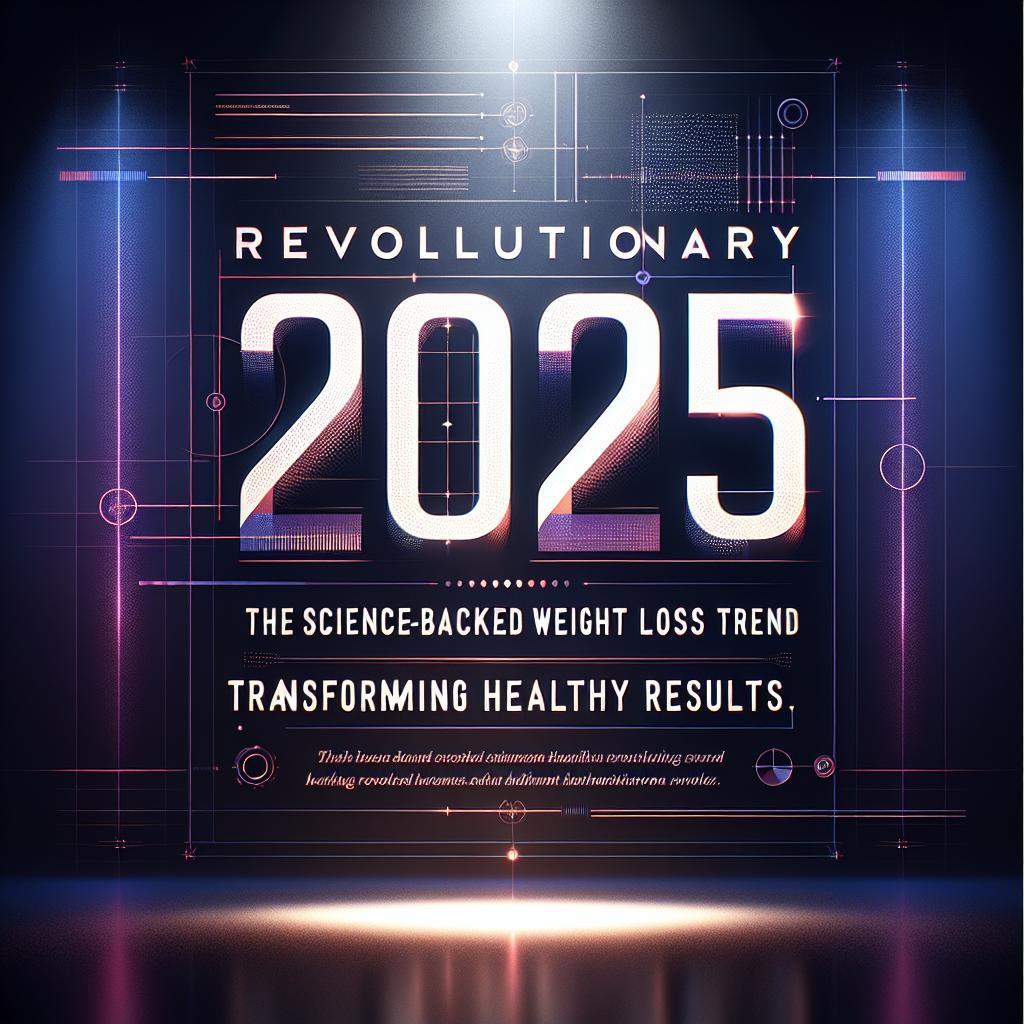 Revolutionary 2025: The Science-Backed Weight Loss Trend Transforming ...