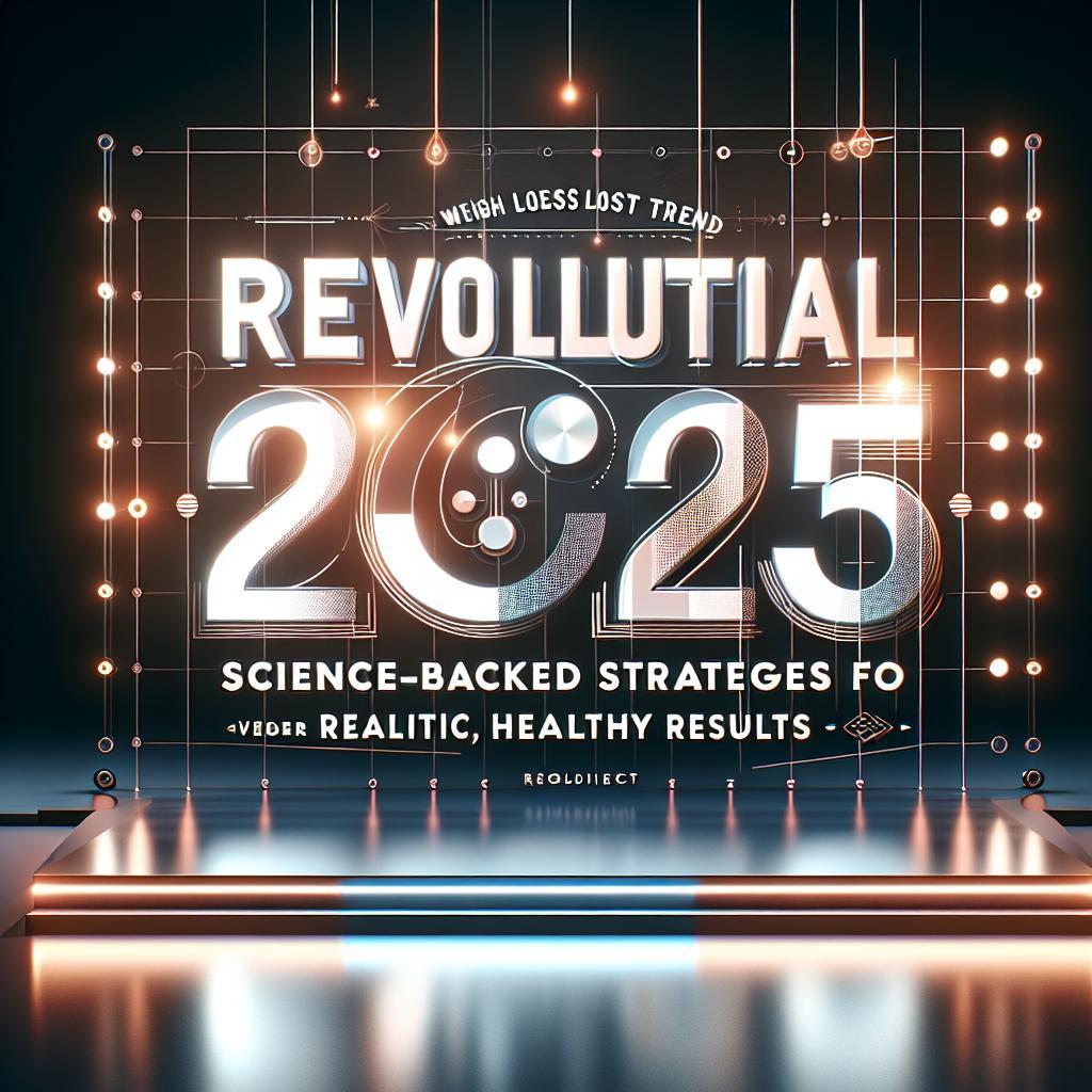Revolutionary 2025 Weight Loss Trend: Science-Backed Strategies for ...